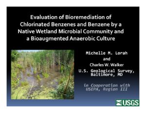 IPEC 2013 EVALUATION OF BIOREMEDIATION OF CHLORINATED BENZENES AND ...